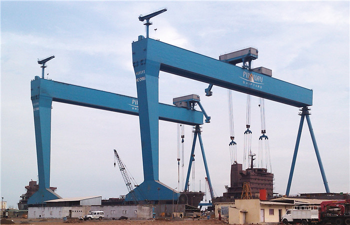 Shipbuilding gantry crane, goalith crane, jetty crane